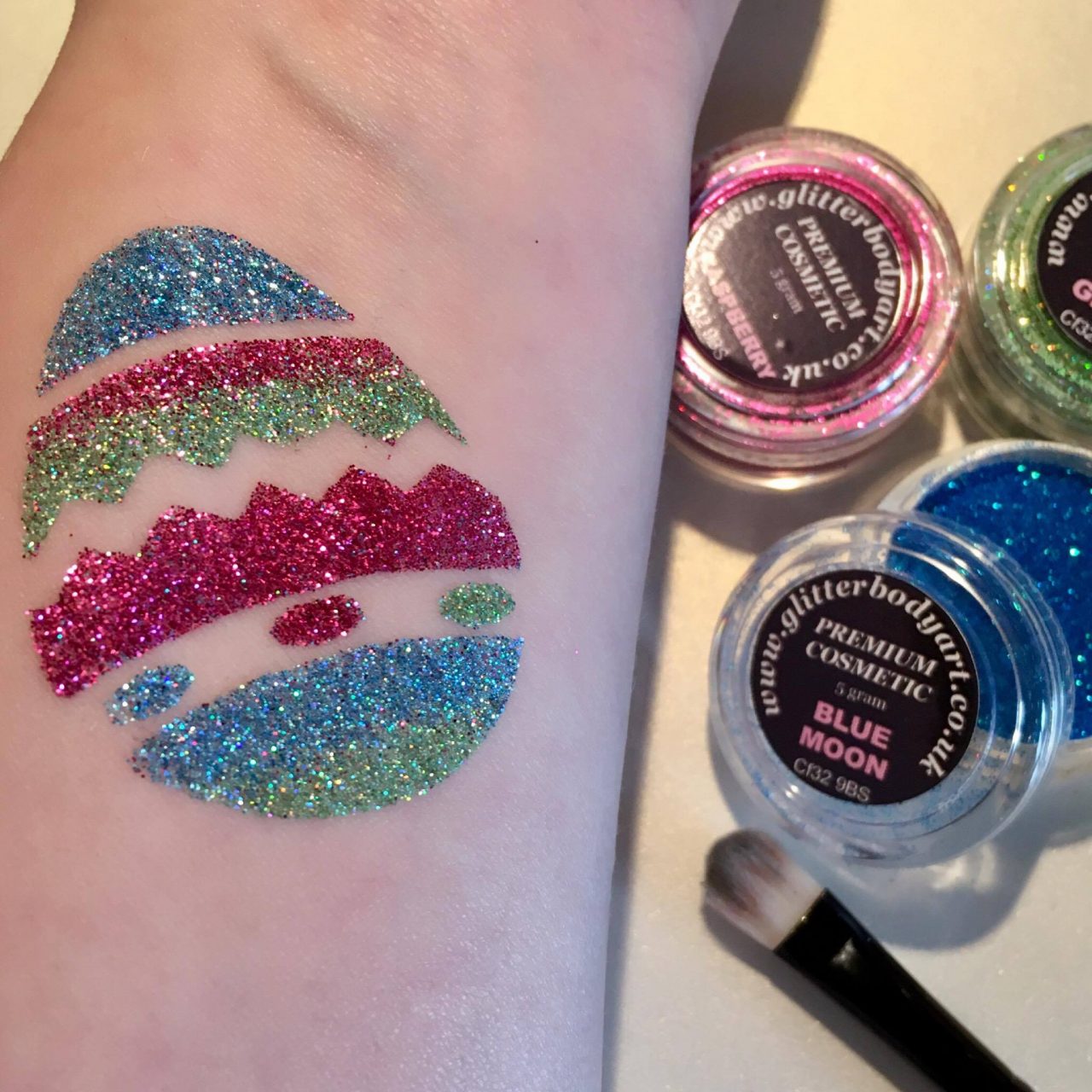 Glitter Tattoo Gallery - Temporary Tattoo Store