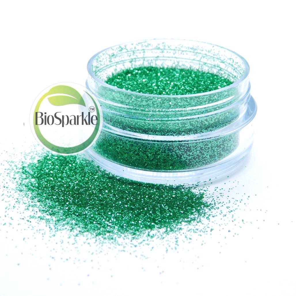 Green Bio Glitter - Biodegradable Glitter - Temporary Tattoo Store