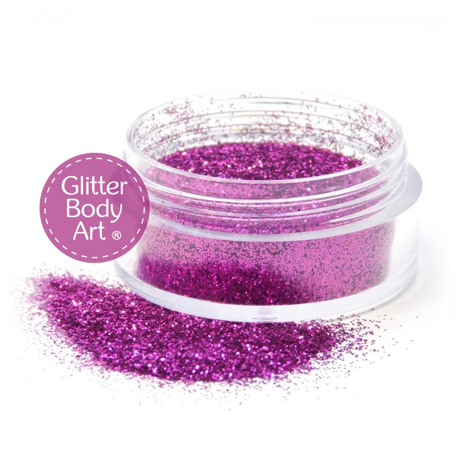 Body Glitter Fuchsia Pink Temporary Tattoo Store
