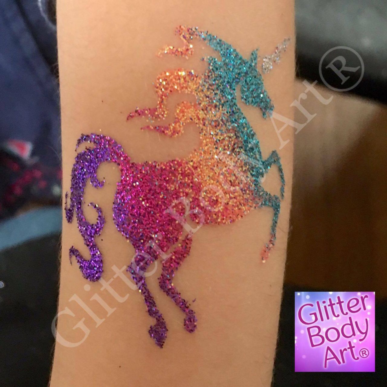 Glitter Tattoo Gallery - Temporary Tattoo Store