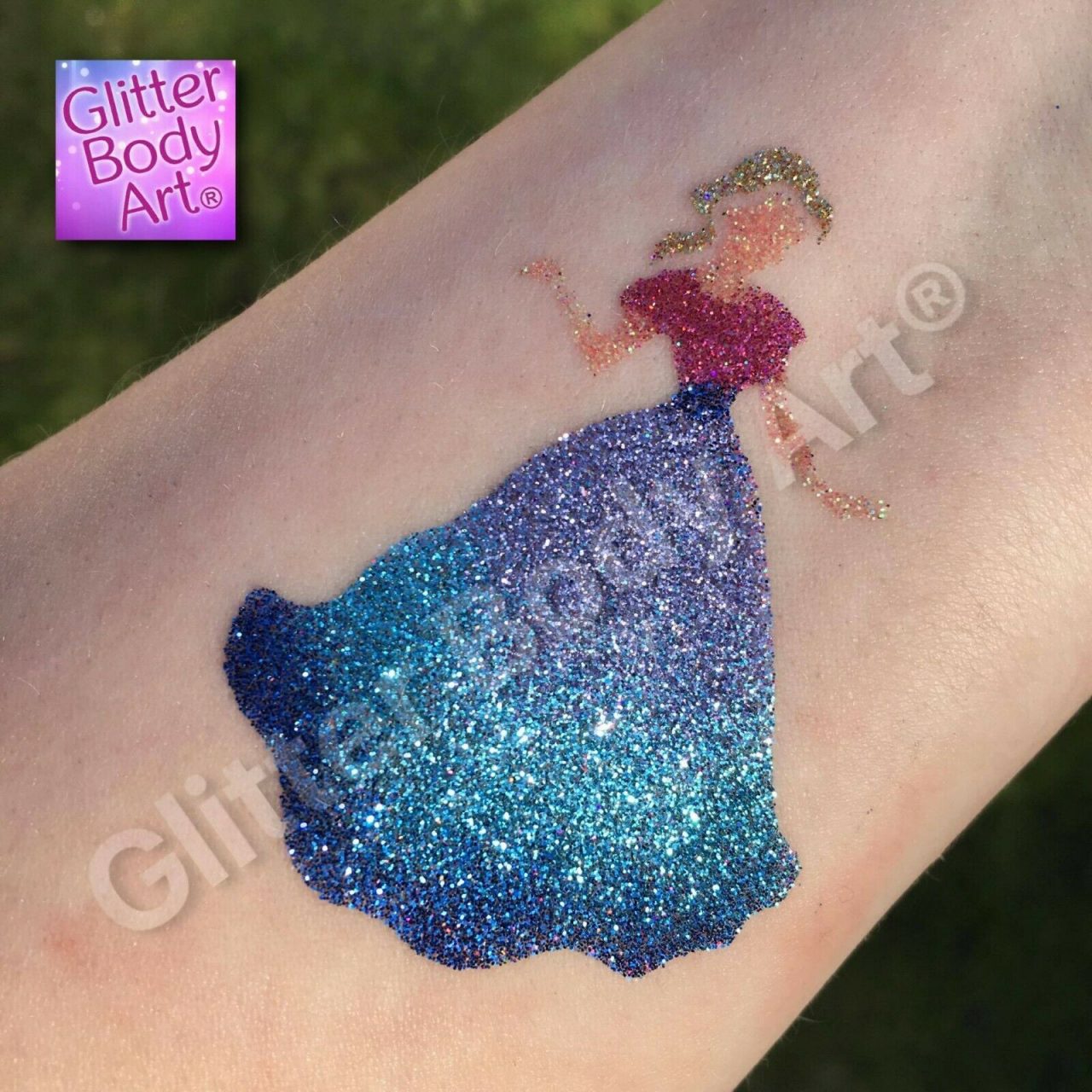 Glitter Tattoo Gallery - Temporary Tattoo Store