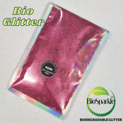 Bio Glitter - Rose Pink - 50 Grams - Temporary Tattoo Store
